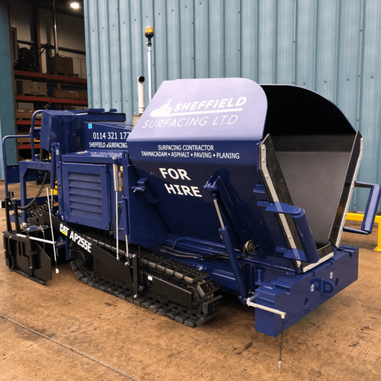 Paver Hire | Mini Paver | UK-Wide Service | Sheffield Surfacing Ltd